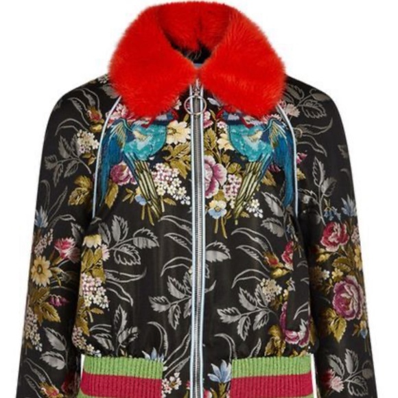 Gucci | Jackets & Coats | Gucci Parrot Bomber | Poshmark